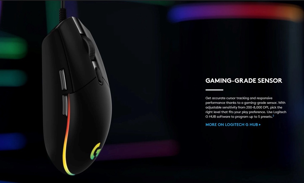 Logitech G102 Lightsync RGB 6 Button Gaming Mouse | Shopee Malaysia