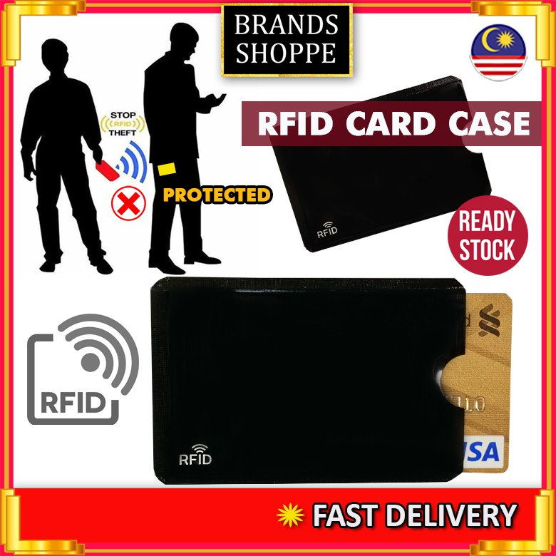 RFID BLOCK/ANTI-THEFT RFID CARD CASE/CARD HOLDER/BANK CARD COVER/RFID ...