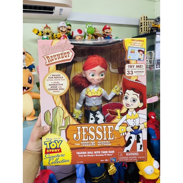 TOY STORY JESSIE THINKWAY TOY GENUINE SIGNATURE COLLECTION | Shopee ...