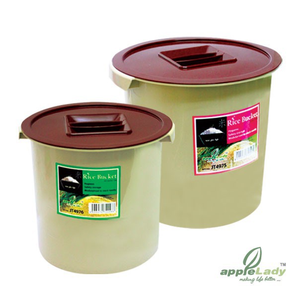 Wecareyou20 5-12KG Plastic Rice Bucket Rice Dispenser Baldi Beras Nasi ...