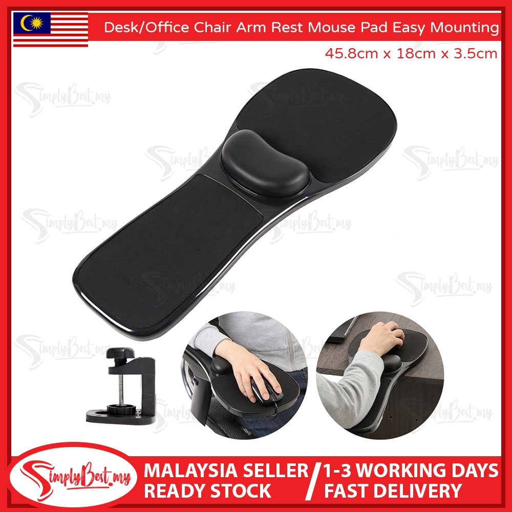 SIMPLYBEST Premium Quality Computer Table Arm Support with Wrist ...