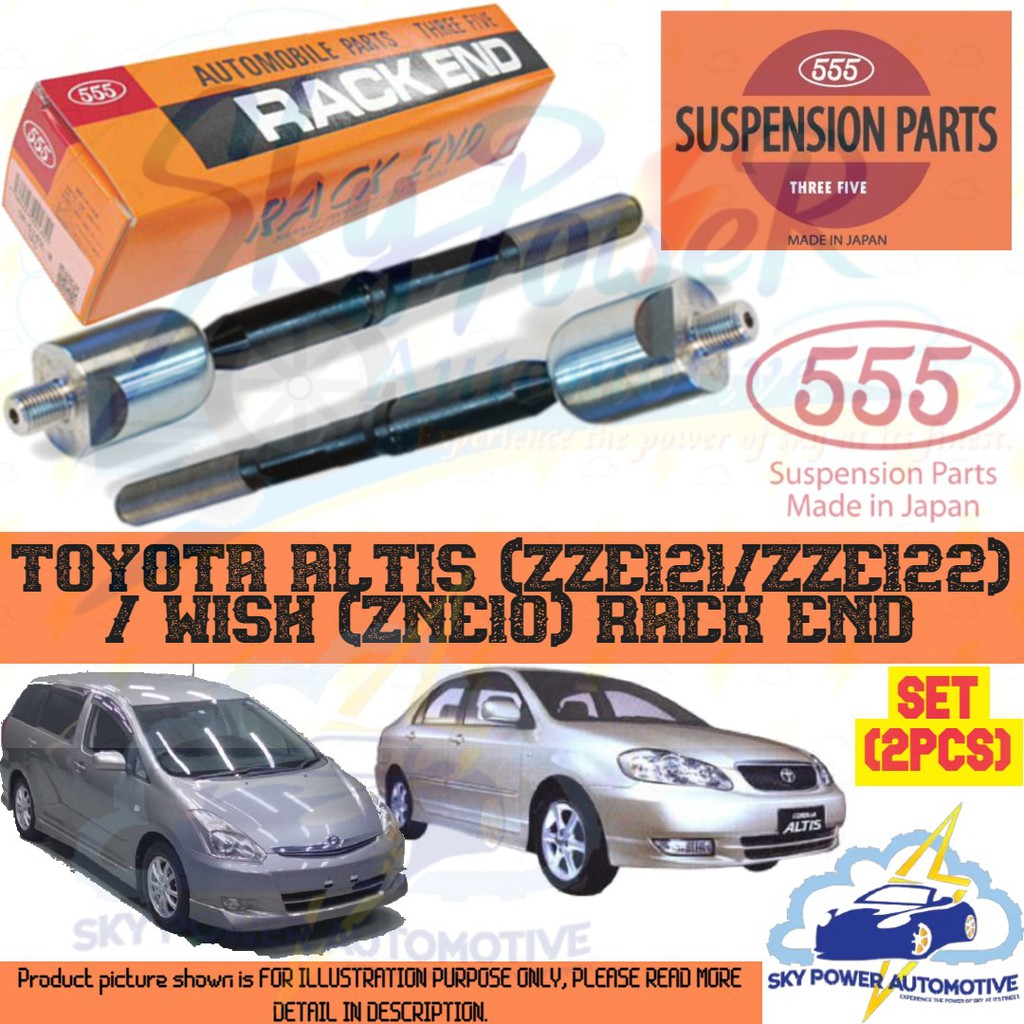 TOYOTA ALTIS (ZZE121/ZZE122) / WISH (ZNE10) 555 JAPAN BRAND STEERING ...