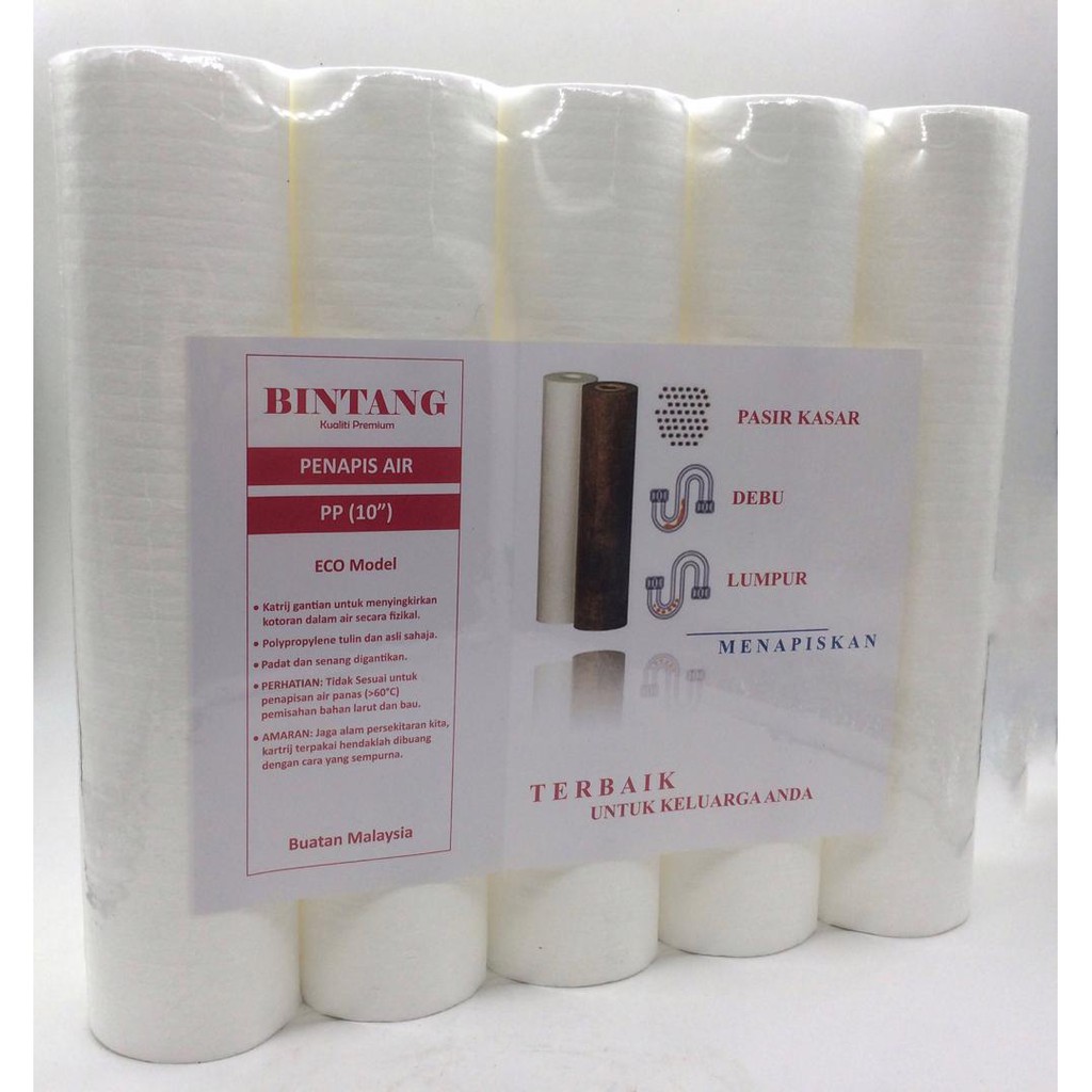 BINTANG Water Filter Cartridge (10") (Eco Model) | Shopee Malaysia