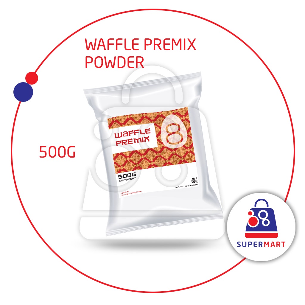 [88] PREMIUM WAFFLE PREMIX 500G | Shopee Malaysia