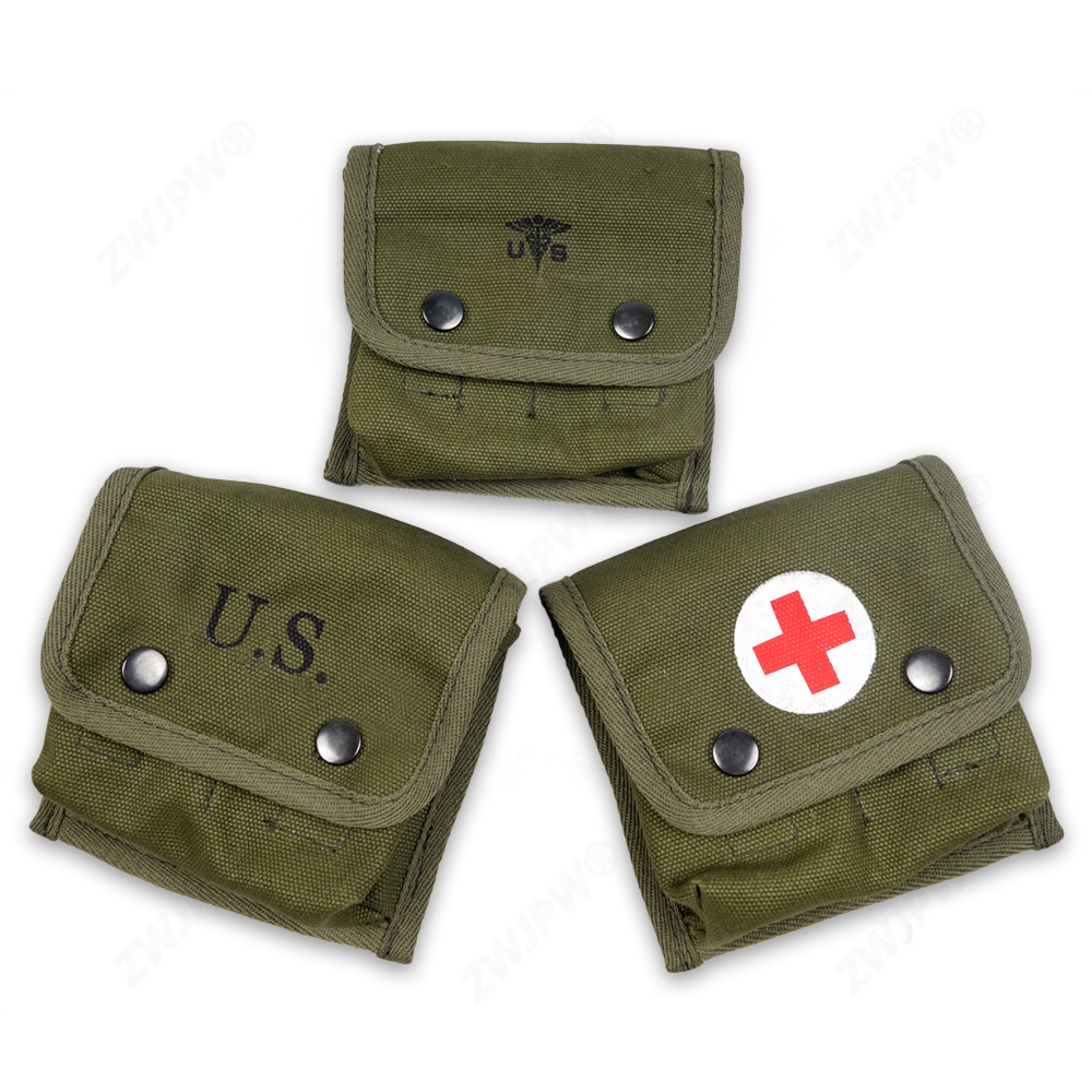 World War II U.S. Army Vietnam War Korean War M1945 M2 Jungle First Aid ...
