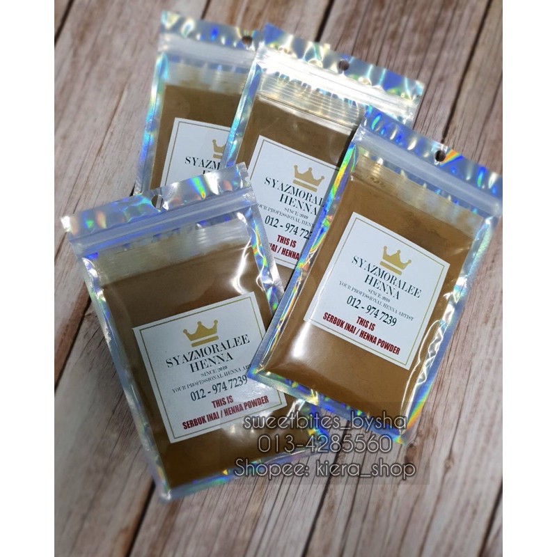 inai serbuk by syazmoralee viral | Shopee Malaysia