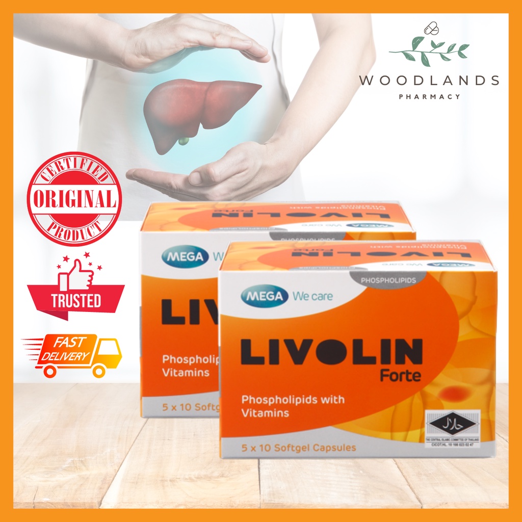 MEGA LIVOLIN FORTE for LIVER HEALTH 50S X2 [Halal certified] | Shopee ...
