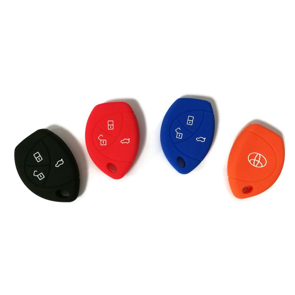 Toyota Vios 2002-2007 Remote Car Key Silicone Key Cover Casing | Shopee ...