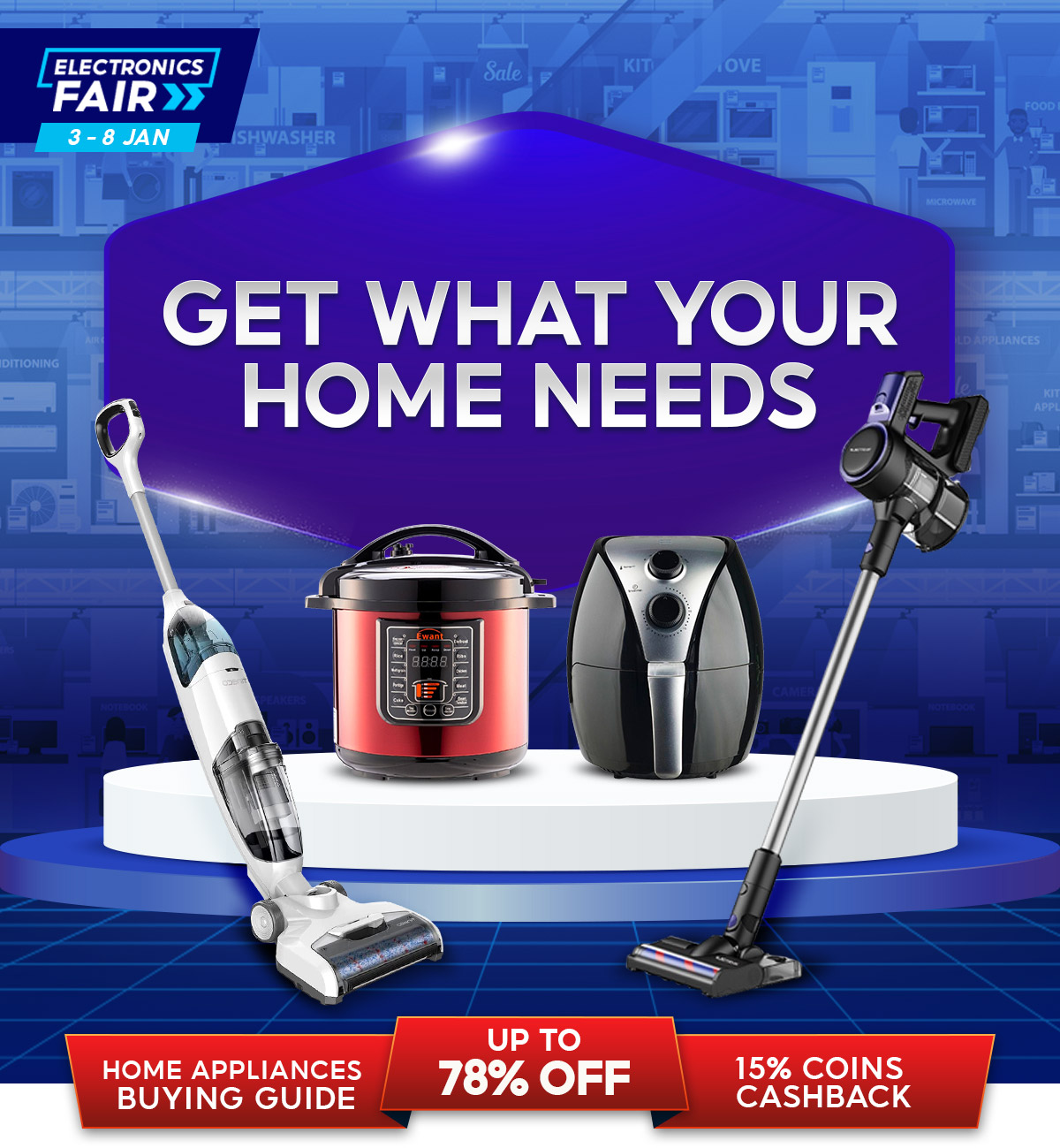 Shopee Home Appliances Mall | Up To 60% Off + 50% Off Seller Vouchers ...