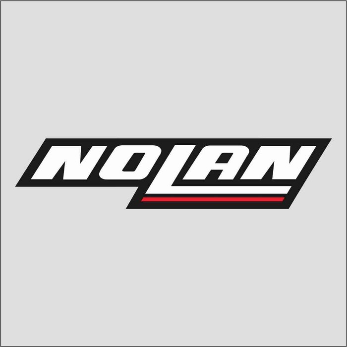 Sticker - Nolan Helmet Sticker 9x2cm | Shopee Malaysia
