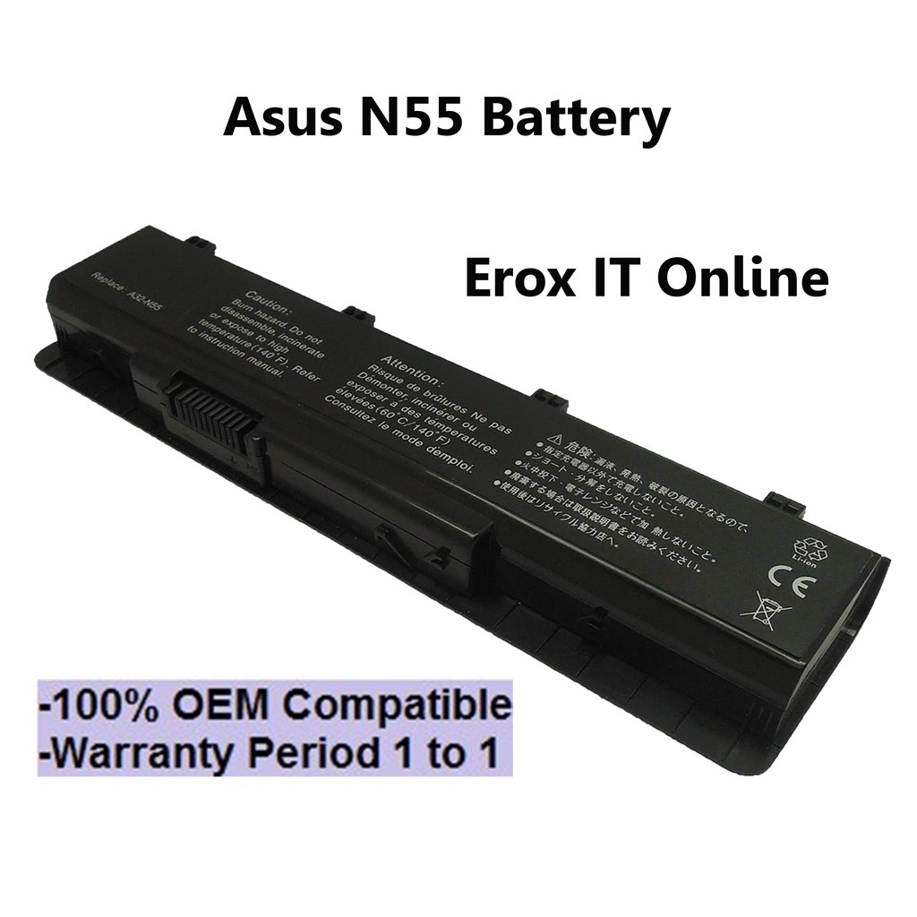 Asus N45 N45E N45S N45F N45L N55 N55E N55S N55SL N75E N75 N75S A32-N55 ...
