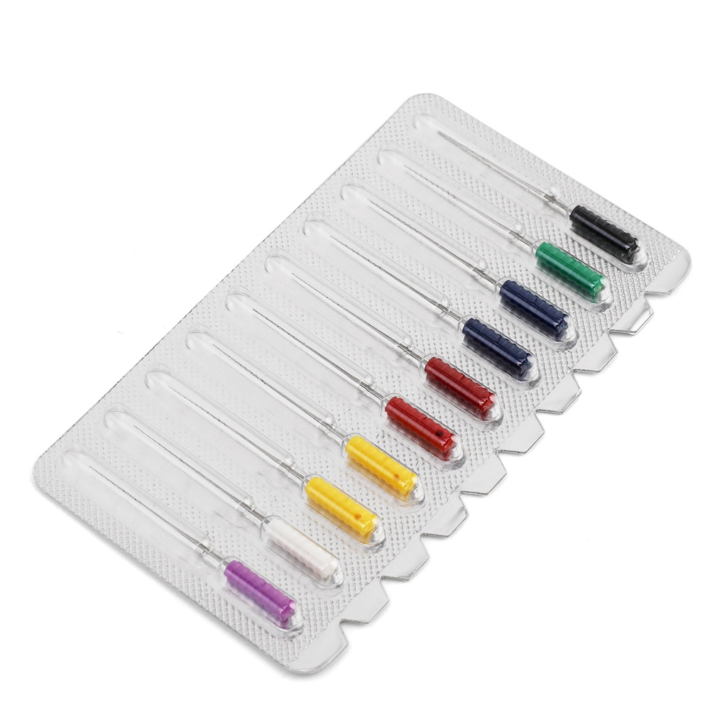 Dental Barbed Broach Endodontic Files 10*25mm Endodontic File Root ...