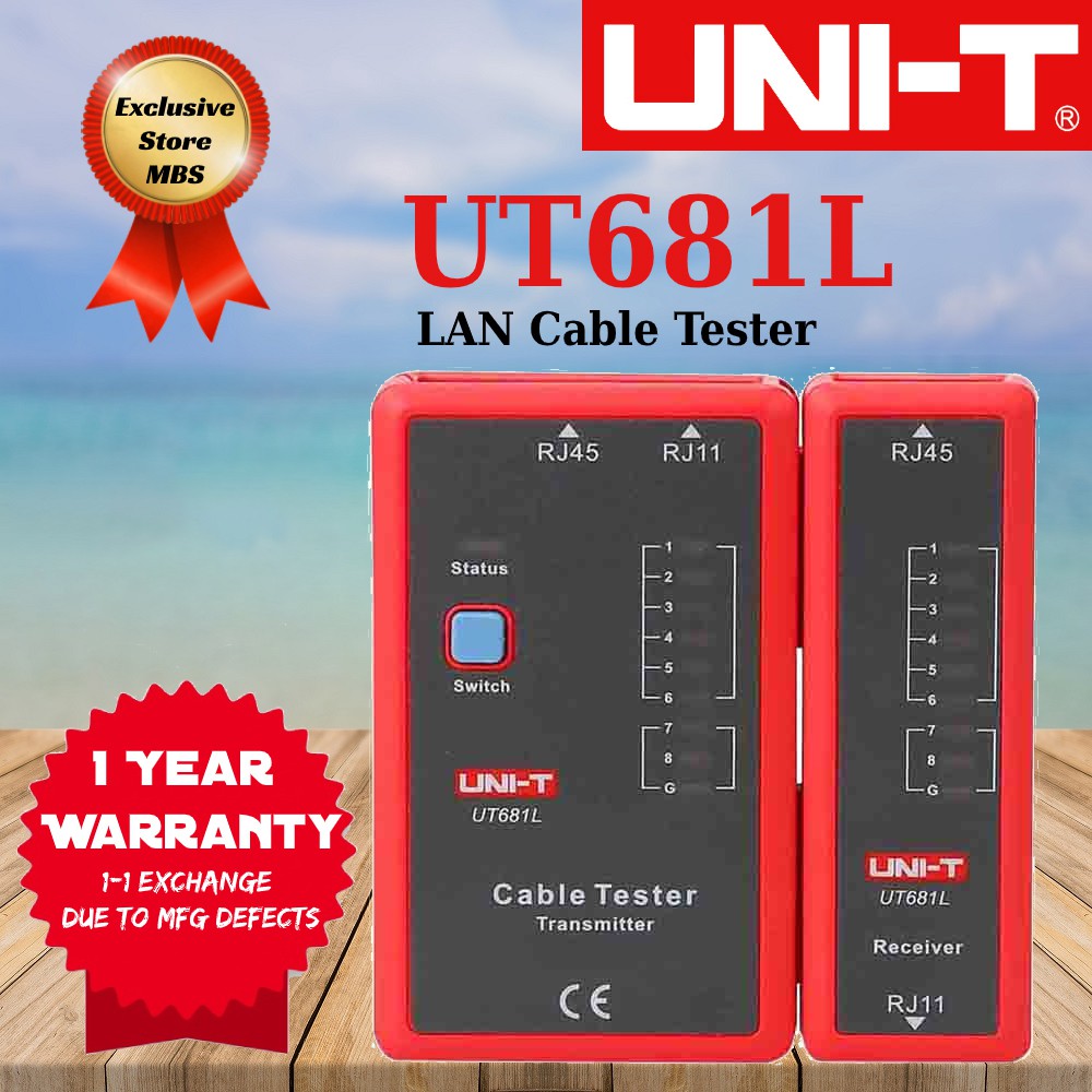 UNI-T UT681L Cable Tester | Shopee Malaysia