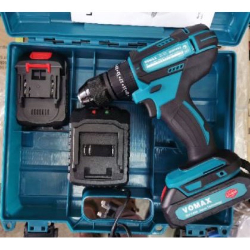 VOMAX JAPAN DHP482 25V IMPACT BATTERY DRILL CORDLESS SCREWDRIVER ...