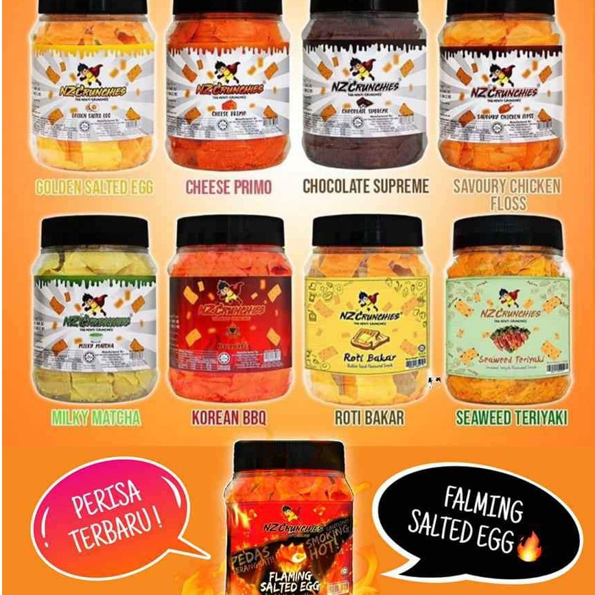 NZ CRUNCHIES 💥SNEK POPIA VIRAL TERLAZAT💥 | Shopee Malaysia