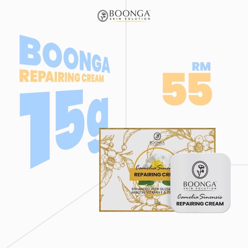 BOONGA REPAIRING CREAM 15g | Shopee Malaysia