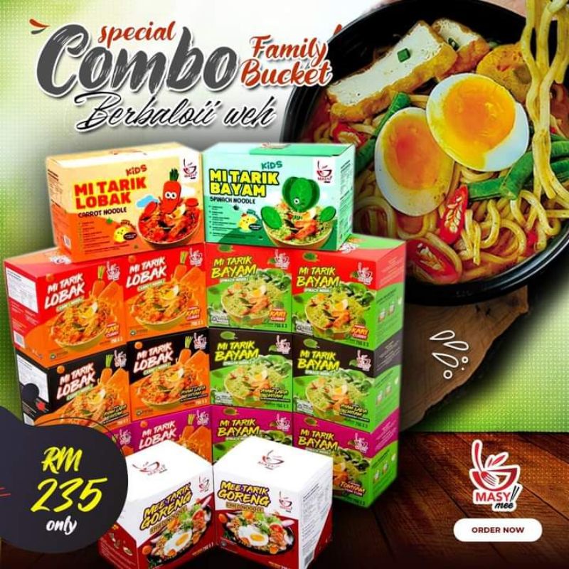Masyimee Set Combo Bucket Family(16box) | Shopee Malaysia