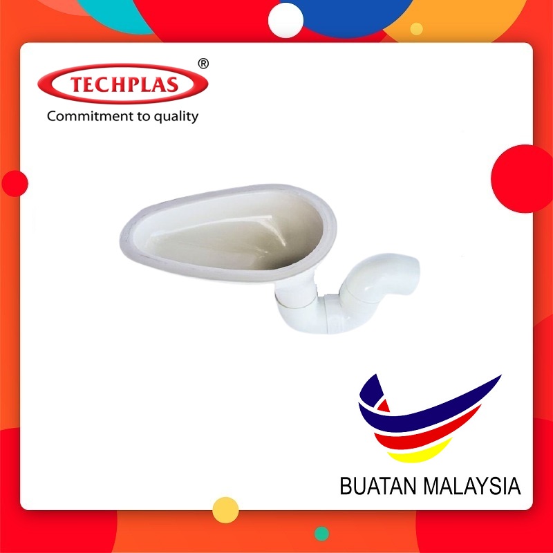 Tandas Plastik Cangkung / Mangkuk Tandas Plastik / Plastic Toilet Bowl Squatting Pan (TECHPLAS ...