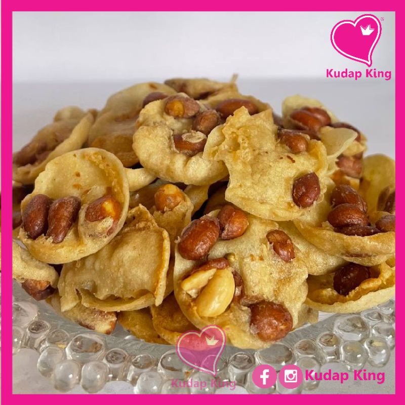 🔥KEREPEK RARE🔥Kerepek Rempeyek Mini/Kuih Tempeyek/Peyek Sedap 250g ...