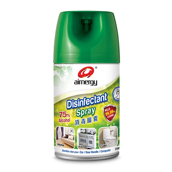 Airnergy 75% Alcohol Disinfectant Spray (250ml) | Shopee Malaysia