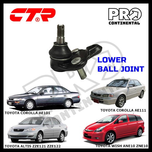 CTR KOREA TOYOTA COROLLA AE101 AE111 ALTIS ZZE121 ZZE122 2002-2007 WISH ...