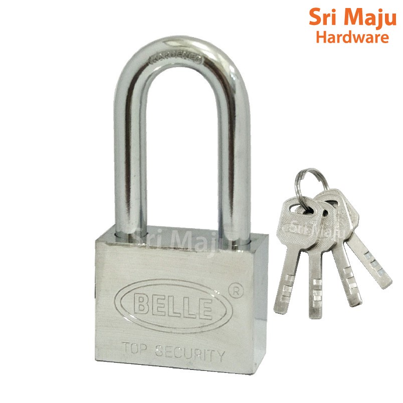 MAJU Belle Long Shackle Security Pad Lock Gate Grille Door Pad Lock ...