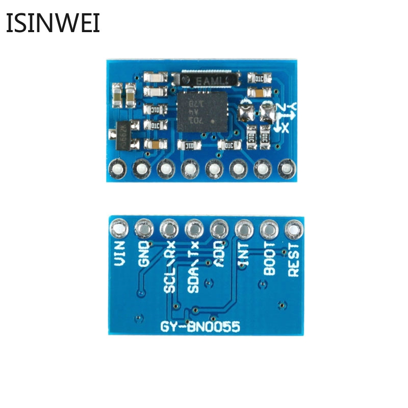 GY-BNO055 9DOF BNO-055 Absolute Orientation Breakout Board Sensor Module Angle Gyroscope Module ...