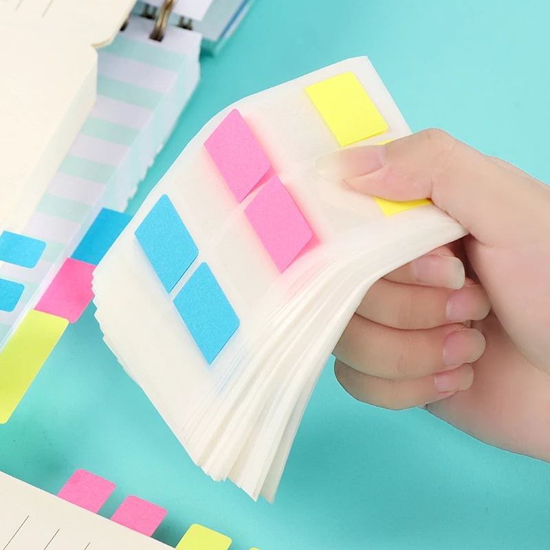 Index Tabs Notepad Sticky Label / Writable File Color Page Markers ...