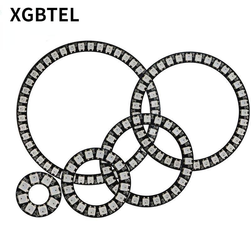 WS2812B Leds Pixel Ring Addressable 8/16/24/35/45 Led Modules WS2812 IC ...
