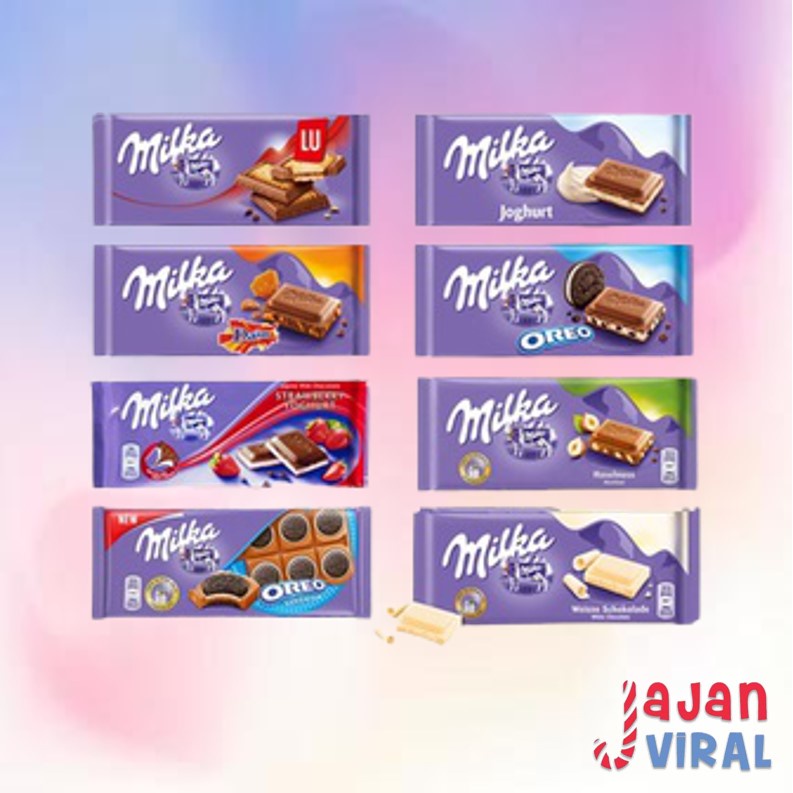 MILKA BAR ASSORTED VARIATIONS (100G) [INCLUDE ICE PACK] | Shopee Malaysia