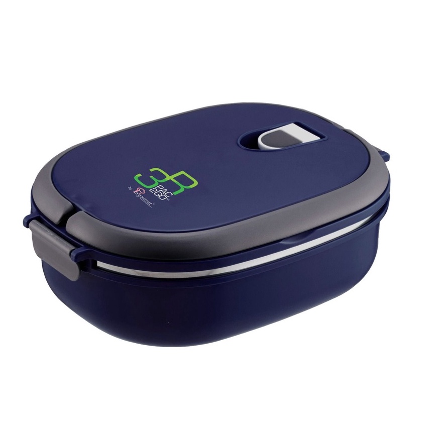La gourmet 3R Pack To Go 0.9L Rectangular Lunch Box with Stainless ...
