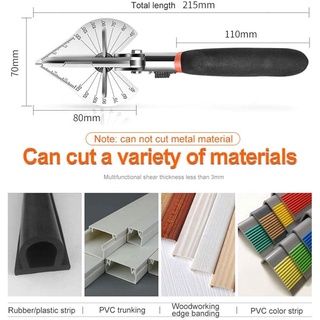 Multi-angle Bevel Scissors Angle Shear 45-135 Degree Angle Mitre Siding ...