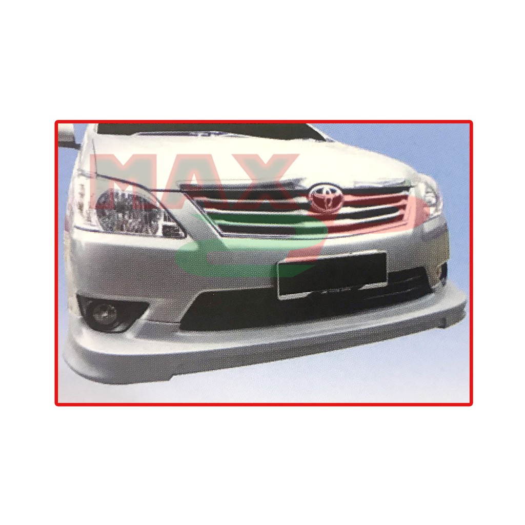 Toyota Innova 1st Gen (2012 Model ONLY) OEM Front Skirt Skirting Bumper ...
