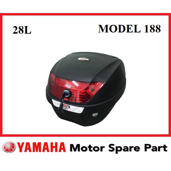 GR RACING 28L MONORACK REAR BOX 0 HEAVY DUTY SEKALI TAPAK BOX GR Racing ...