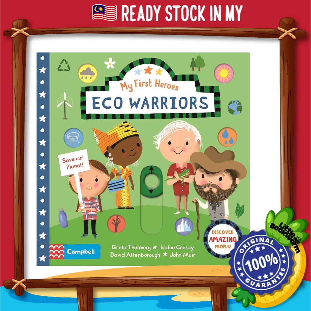 [100% original] Eco Warriors (Campbell My First Heroes Series) | Shopee ...