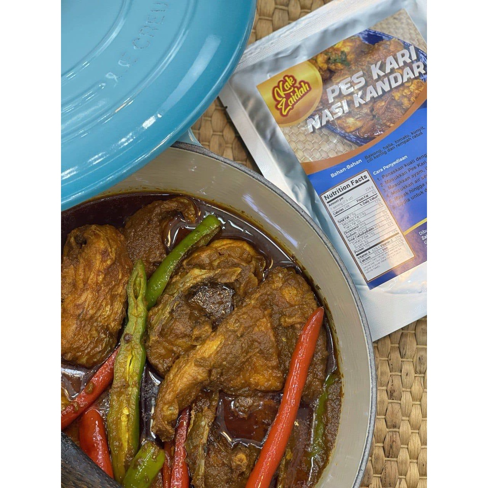 Kak Zaidah Ibrahim Pes Masakan Rempah Laksa Johor Rendang Tok Padang ...