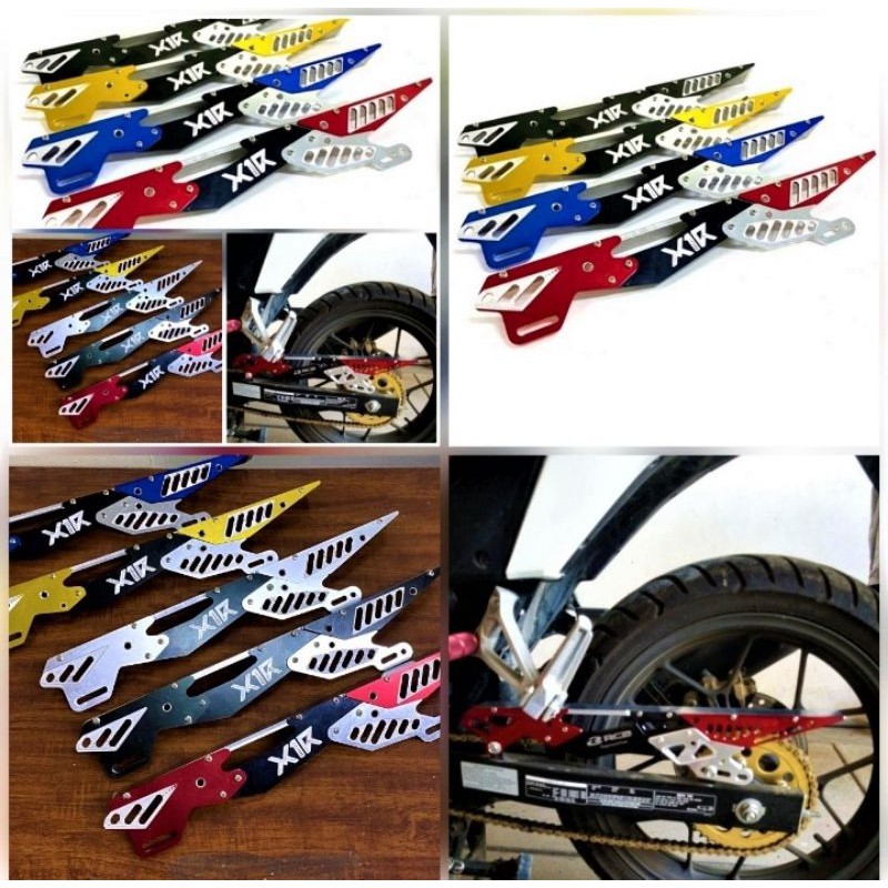 Extremely QUALITY CUT ALUMINUM MOTORCYCLE CHAIN COVER SET NEW MODEL ...