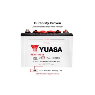 Yuasa N70Z / N70ZL - Conventional Battery - Heavy Duty Car Battery ...