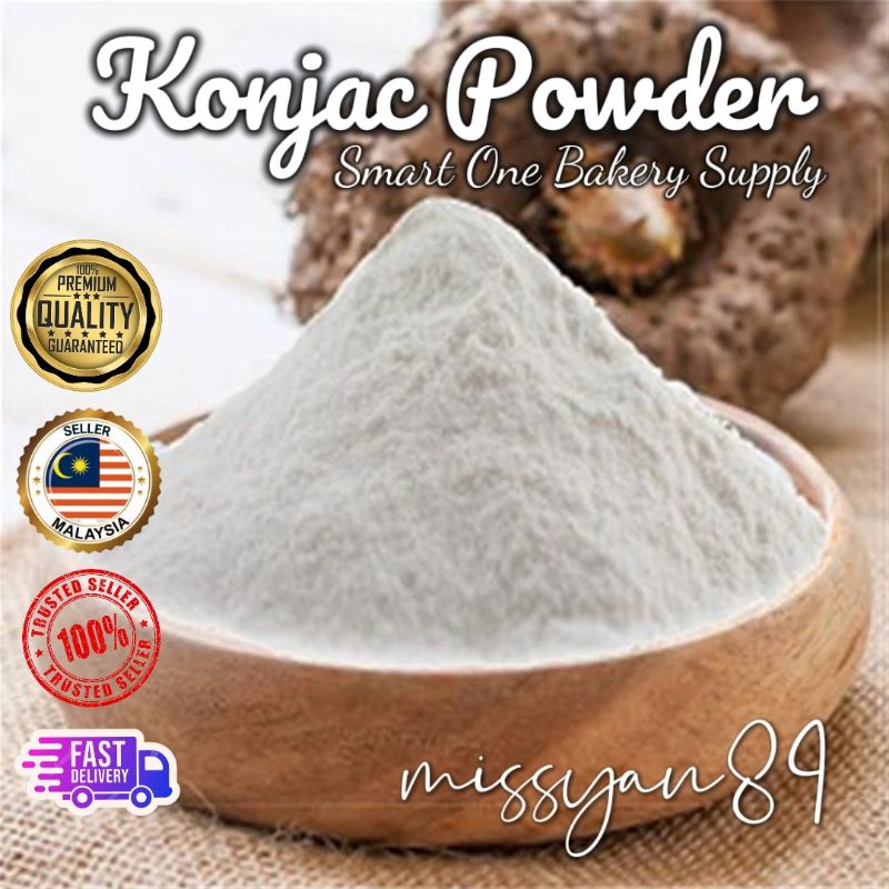 Pure Konjac Powder Halal Food Grade Keto Diet Gum Powder 生酮 代餐粉 魔芋粉 ...