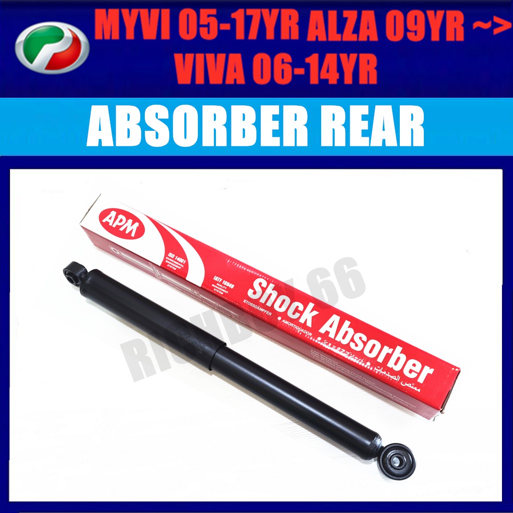 Myvi Alza Viva absorber APM rear belakang Myvi absorber Alza absorber ...