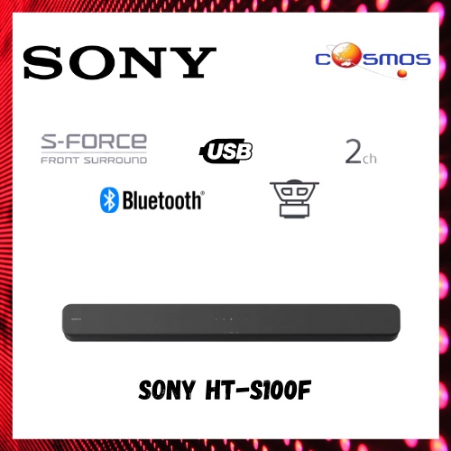 Sony HT-S100F 2.0 Soundbar with Bluetooth & S-Force Front Surround ...