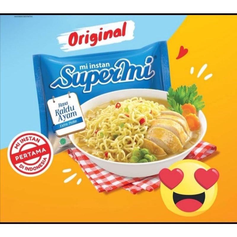 【Ready Stock】SuperMi Kaldu Ayam EXPR 2024 Instant Noodles Import Dari ...