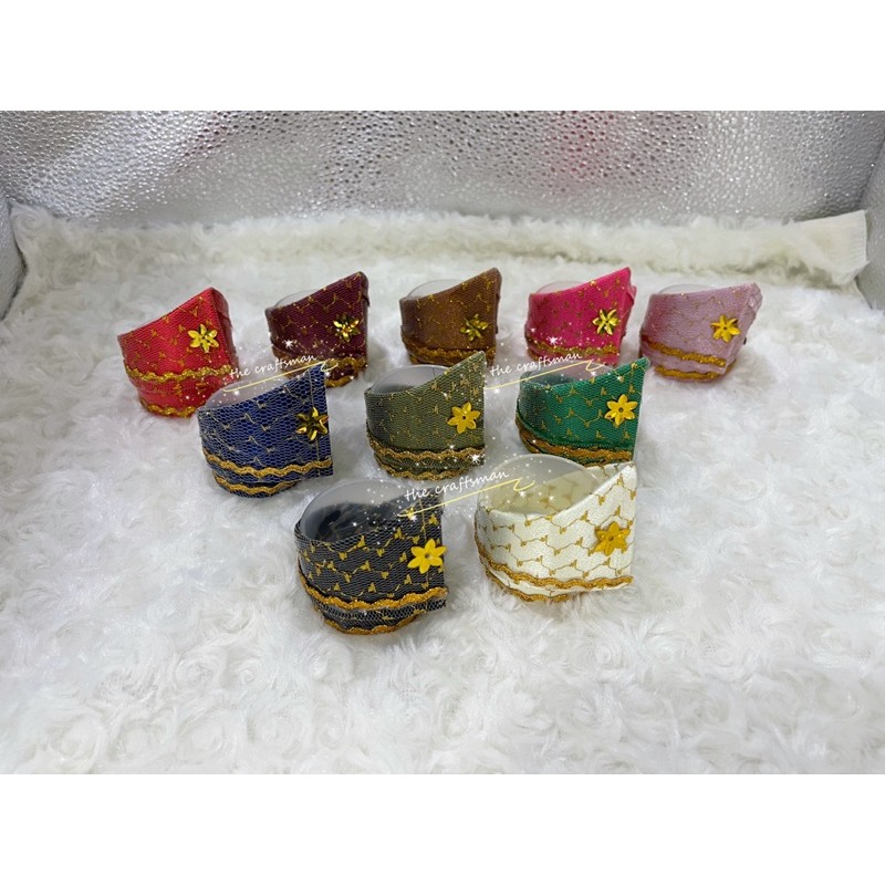 Handmade Bekas Bunga Rampai - Design Mini Tanjak | Shopee Malaysia