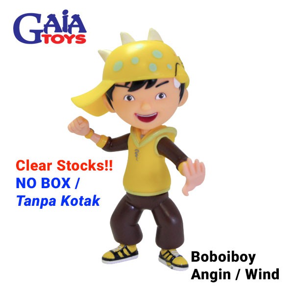 🌈CLEAR STOCKS🌈 Boboiboy Action Figures | Air Api Angin Tanah Gempa Fang ...