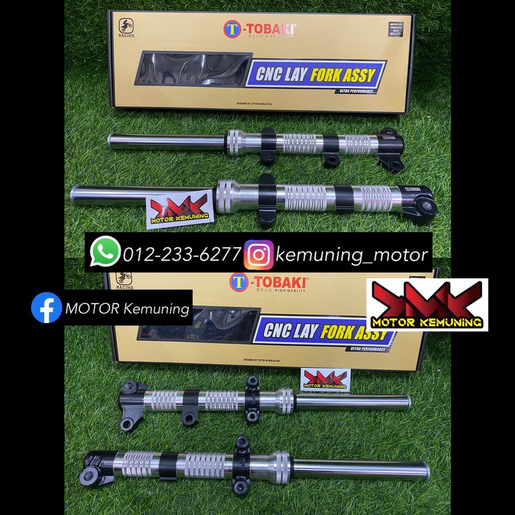 TOBAKI CNC LAY FORK ASSY LC135 Y15ZR / Y16ZR / EX5 / 135LC NEW (55D) VARIO SRL115 INJECTION NVX ...