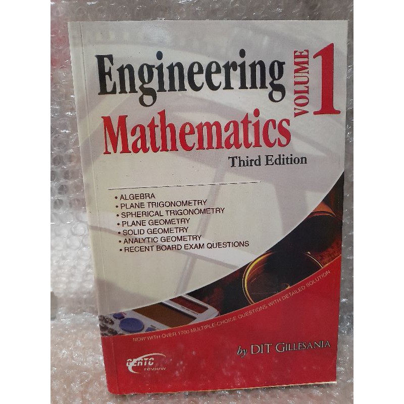 ENGINEERING MATHEMATICS (VOLUME 1 ) | Shopee Malaysia