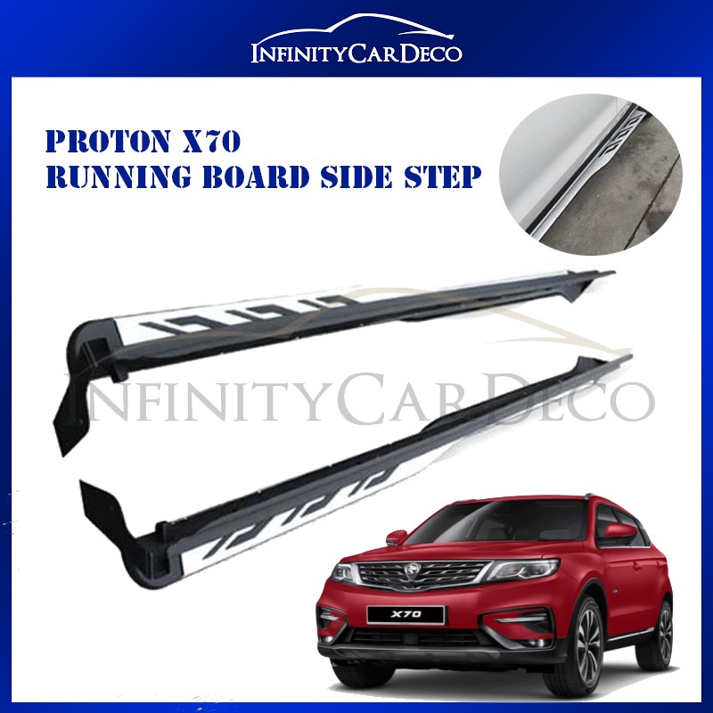 Door Running Board Compatible With Proton X70 Side Step | Shopee Malaysia