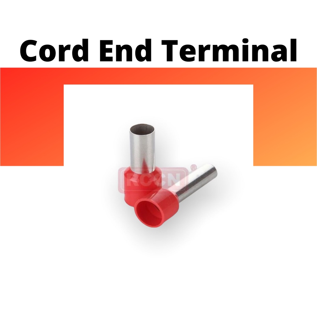 0.5MM 1MM 1.5MM 2.5MM 4MM 6MM Insulated cord end terminal ferrules ...
