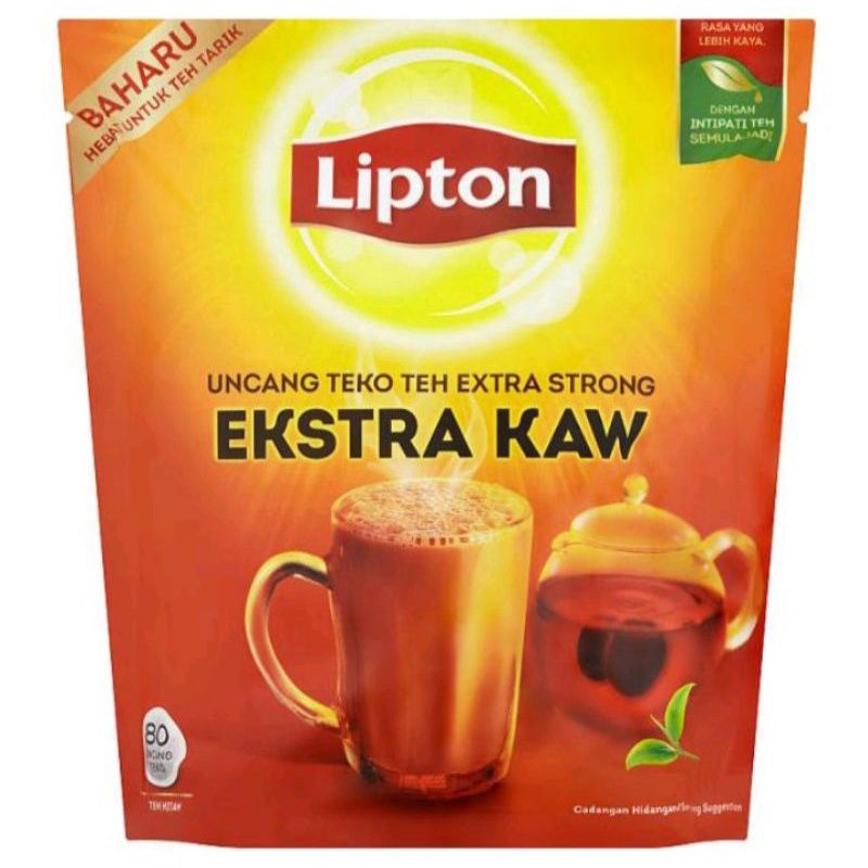 Lipton Uncang Teko Teh Extra Strong EKSTRA KAW [20/40/80's] | Shopee ...