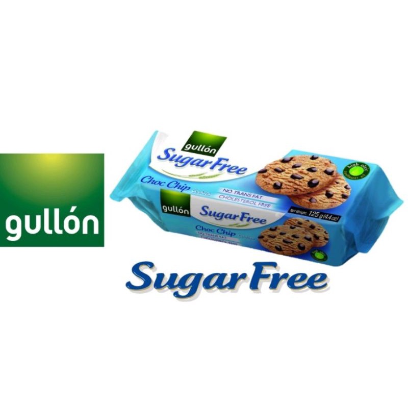 Gullon Sugar Free Chocolate Chip Biscuits Cookies 125g | Shopee Malaysia